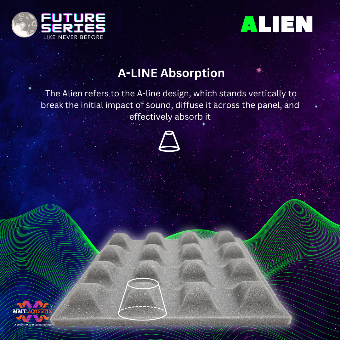 Alien Acoustic Foam: The Future of Soundproofing Technology – MMT Acoustix