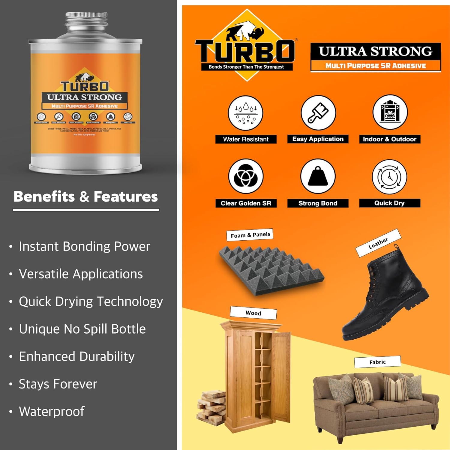 Acoustic SR Adhesive | Synthetic rubber adhesive for acoustic panels ...