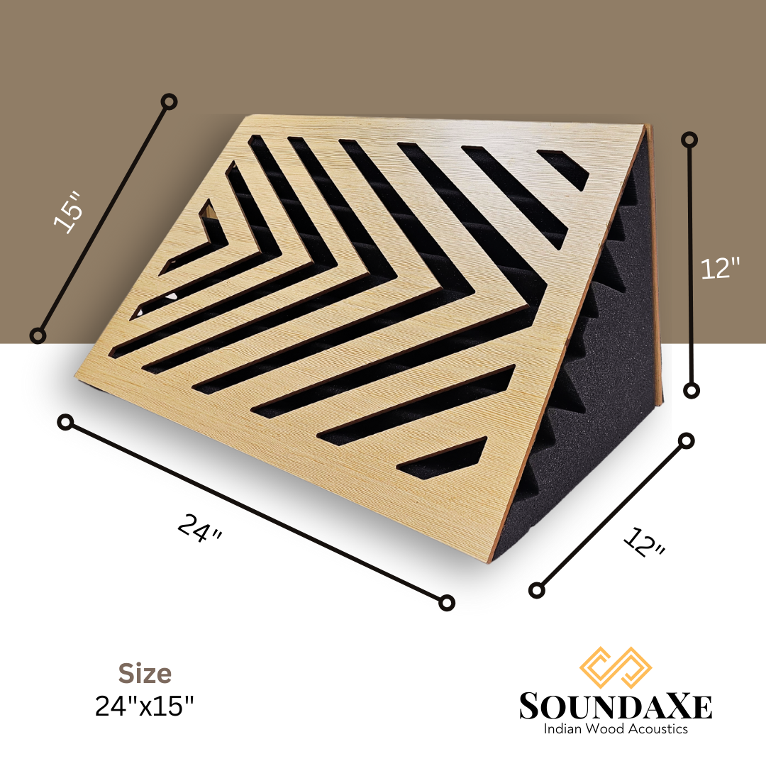 SoundaXe Wooden Bass Traps: Premium Bass Control and Sound Diffusion ...