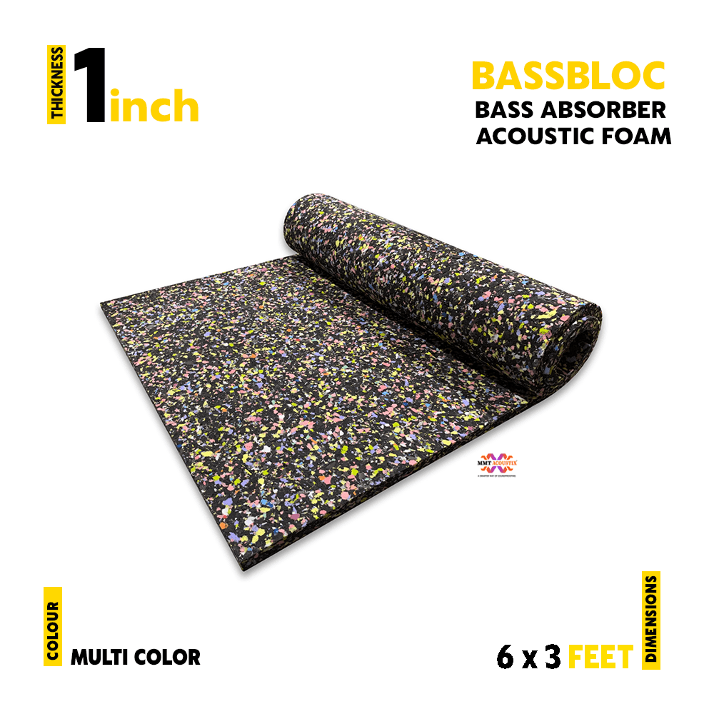 BassBloc: Premium Bass Absorber Acoustic Foam Panels for Optimal ...