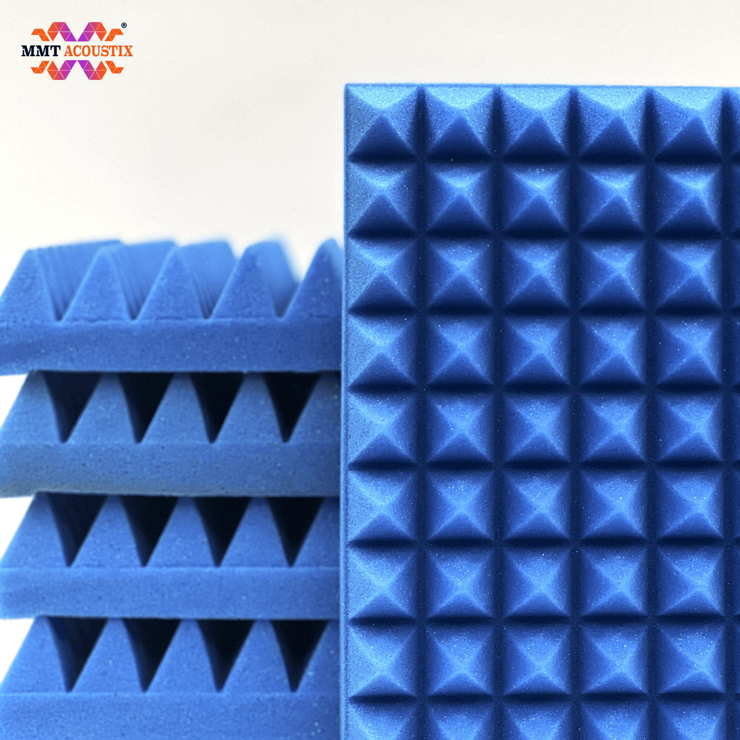 Pyramid Acoustic Foam Panels for soundproofing and acoustic treatment ...