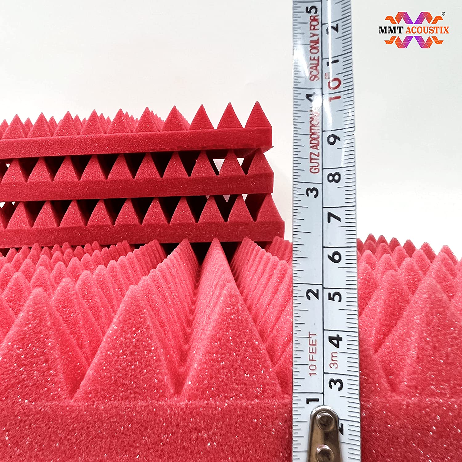 Pyramid Acoustic Foam Panels for soundproofing and acoustic treatment ...